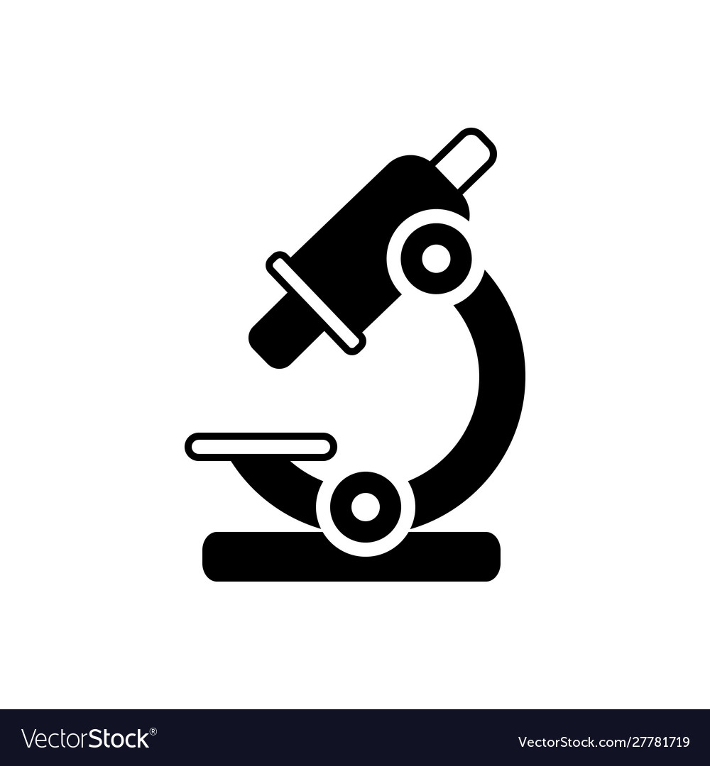 Microscope instrument Royalty Free Vector Image