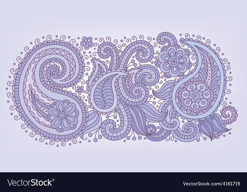 Pattern blue Royalty Free Vector Image - VectorStock