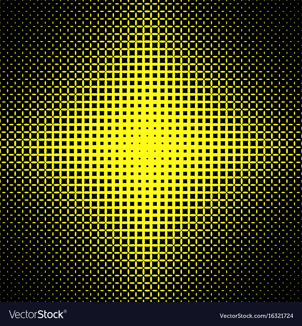 Abstract halftone ellipse grid pattern background Vector Image