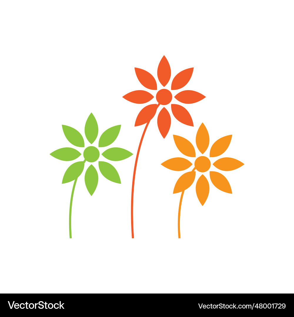 Flower icon Royalty Free Vector Image - VectorStock