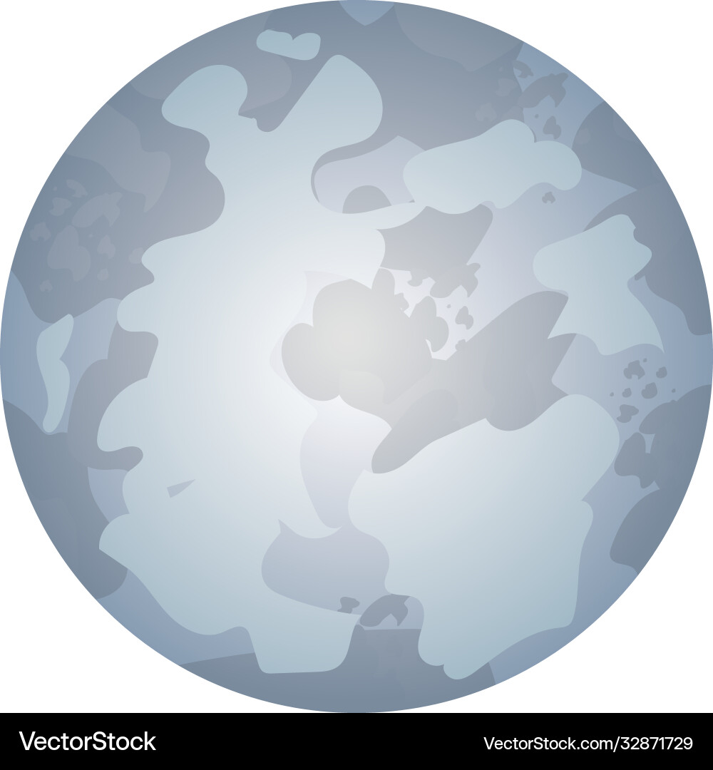 Isolated moon icon design Royalty Free Vector Image