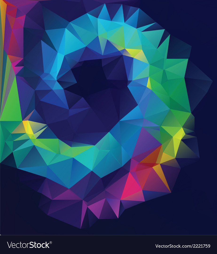 Abstract geometric background Royalty Free Vector Image