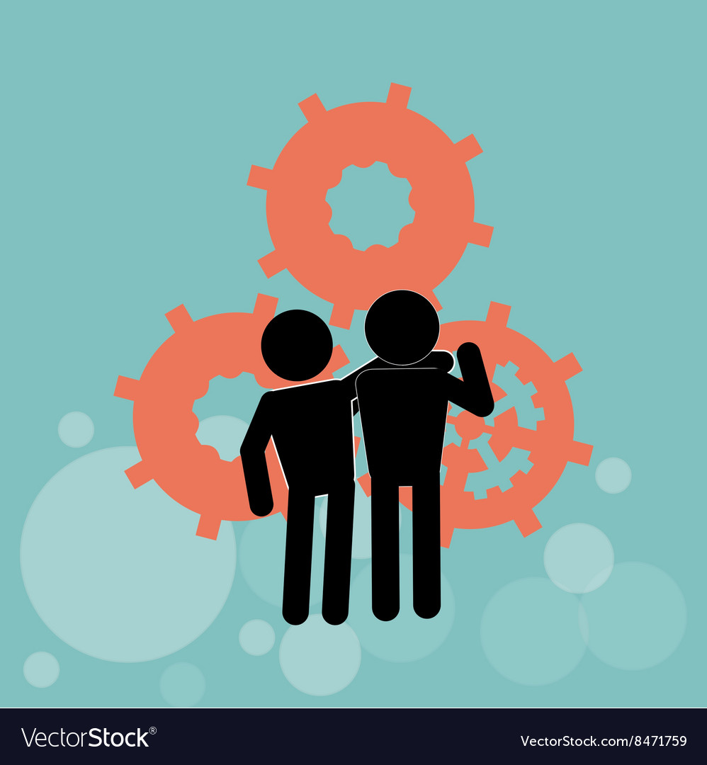 Help and support editable Royalty Free Vector Image