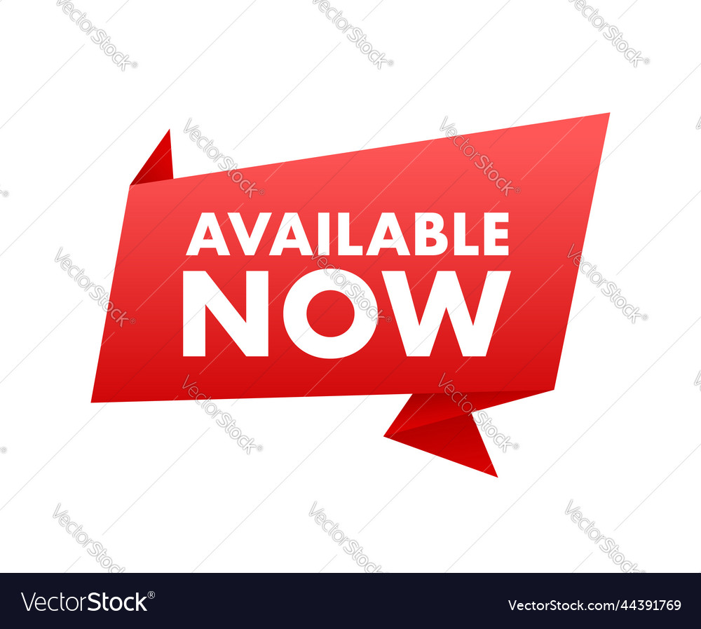 Available now label badge shop stock Royalty Free Vector Available now label badge shop stock Royalty Free Vector