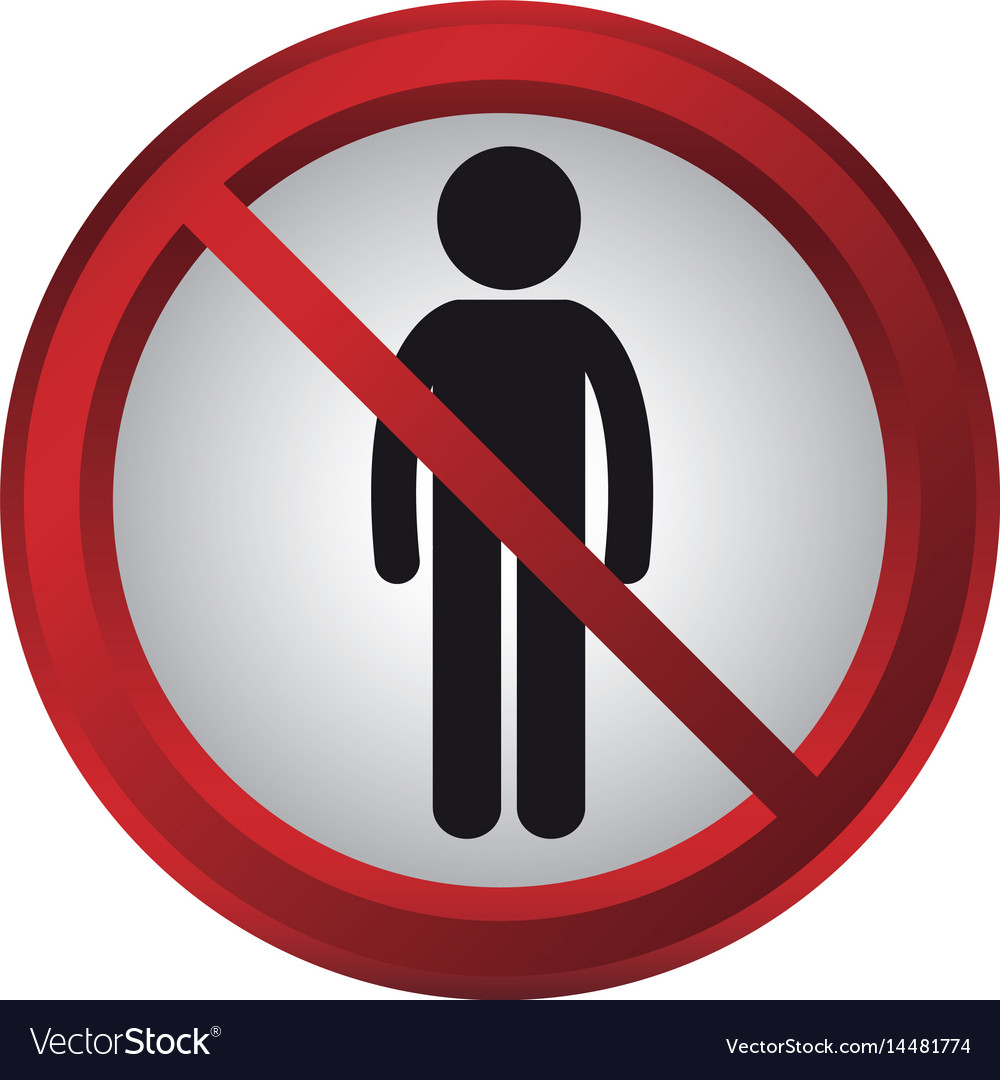 Forbidden signs design Royalty Free Vector Image Forbidden signs design Royalty Free Vector Image