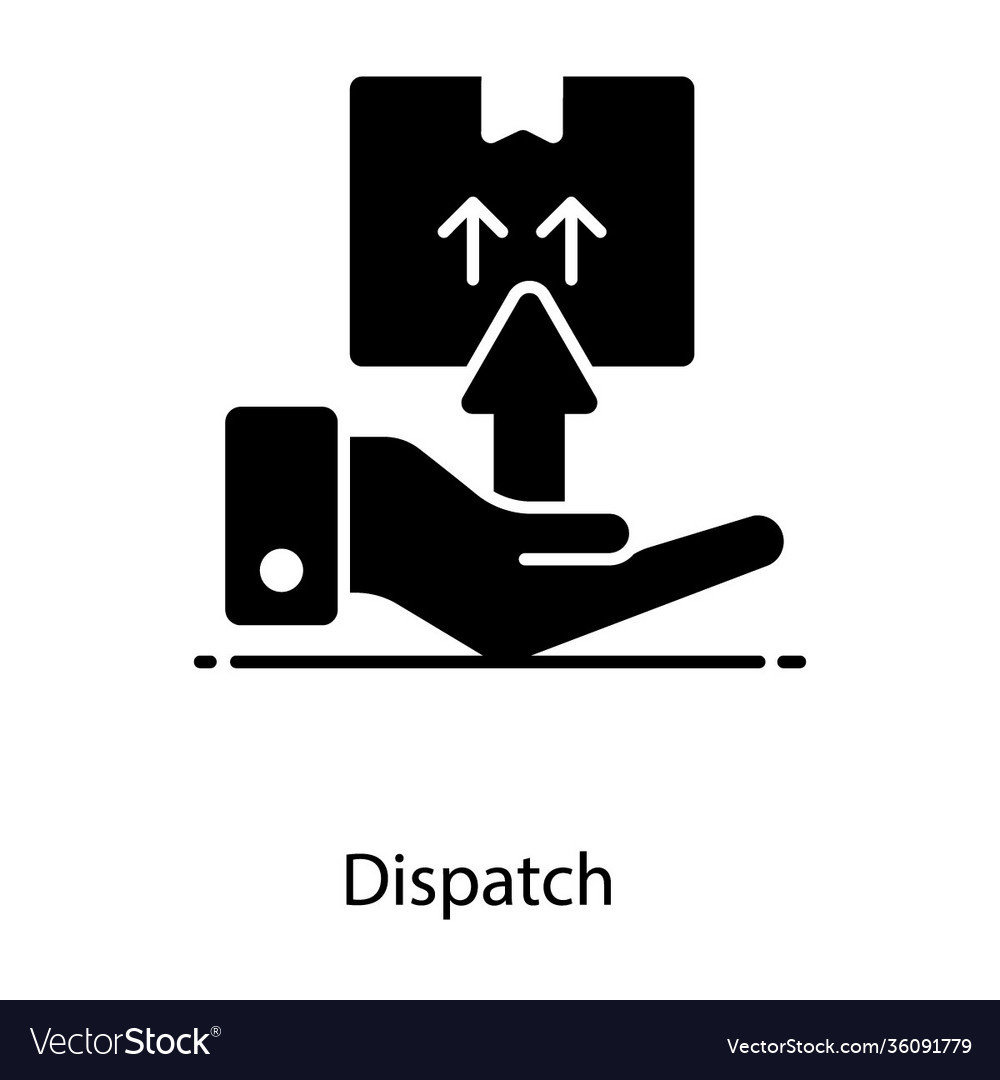 Dispatch Royalty Free Vector Image - VectorStock