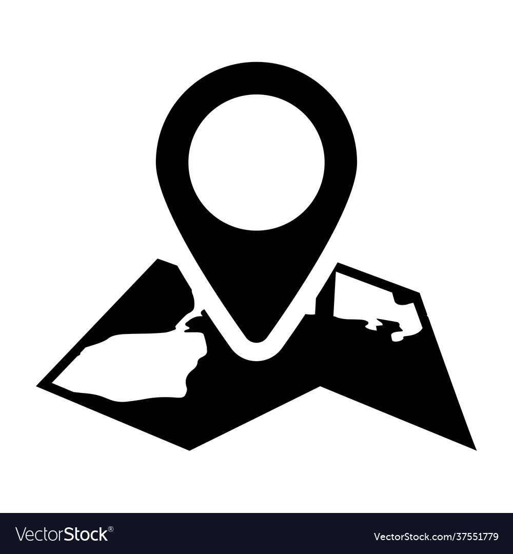 Map location Royalty Free Vector Image - VectorStock