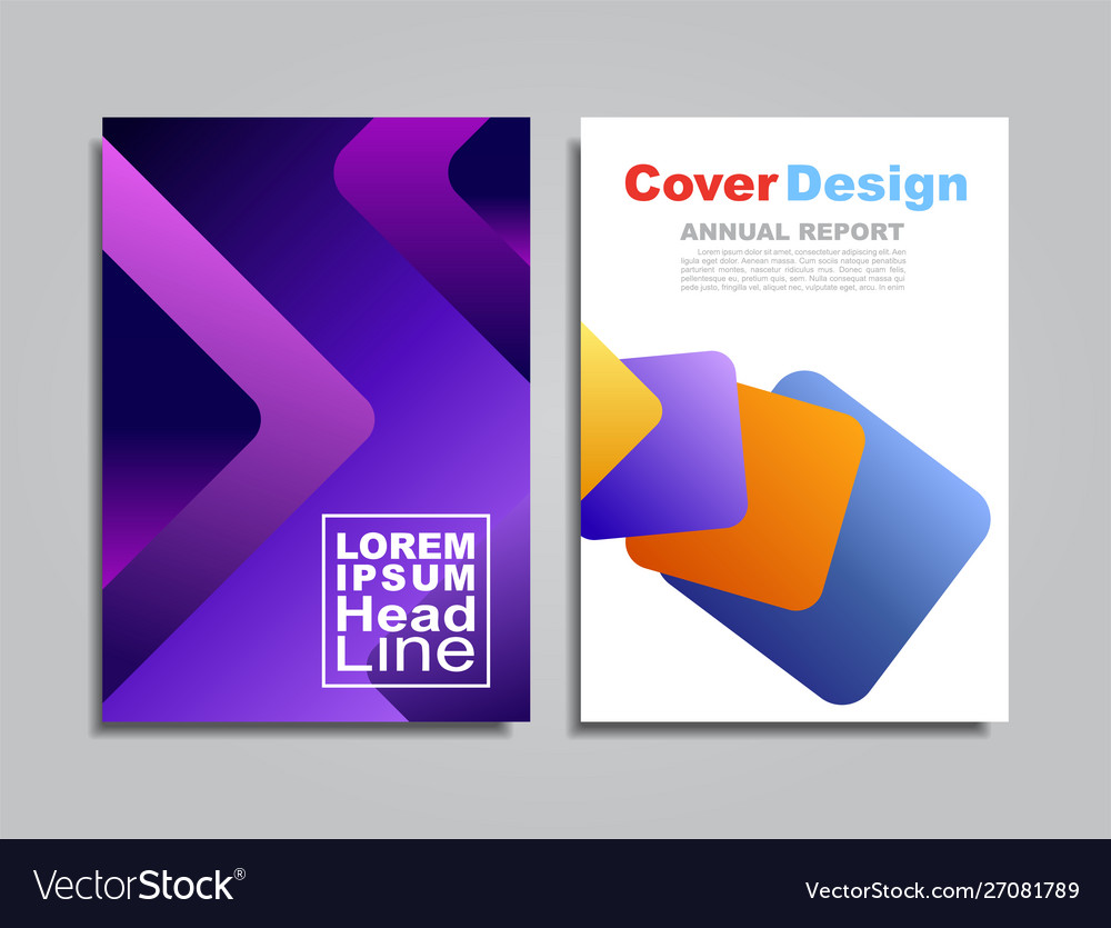 Modern abstract covers pattern background Vector Image