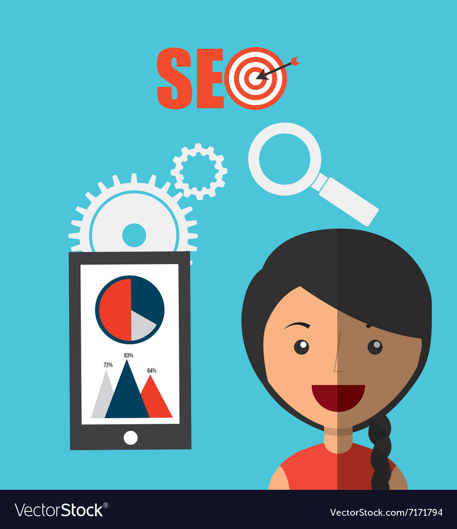 Search engine optimization Royalty Free Vector Image