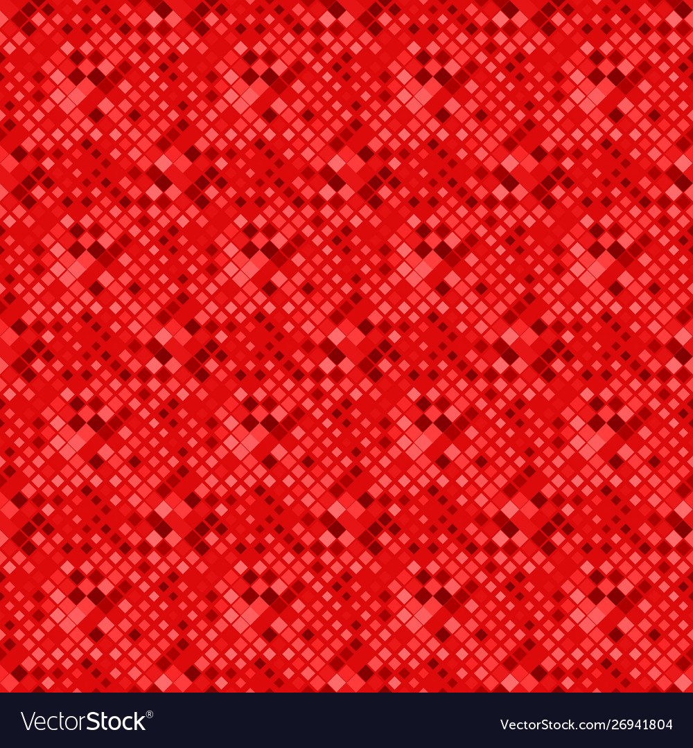 Red seamless square pattern background - abstract Vector Image
