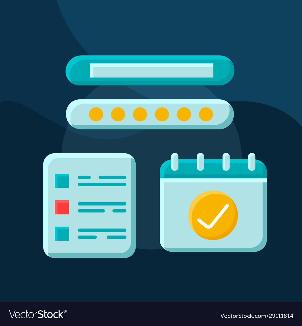 Check in And Check out Term Flat Concept Icon Vector Image check-in-and-check-out-term-flat-concept-icon-vector-image