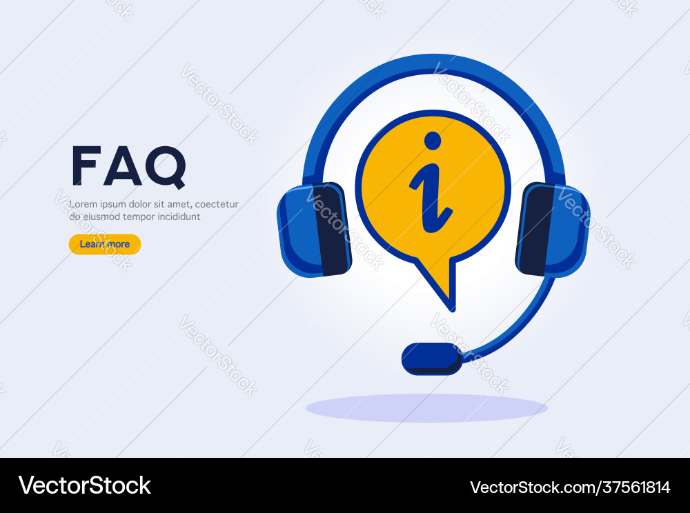 Info point information service internet concept Vector Image