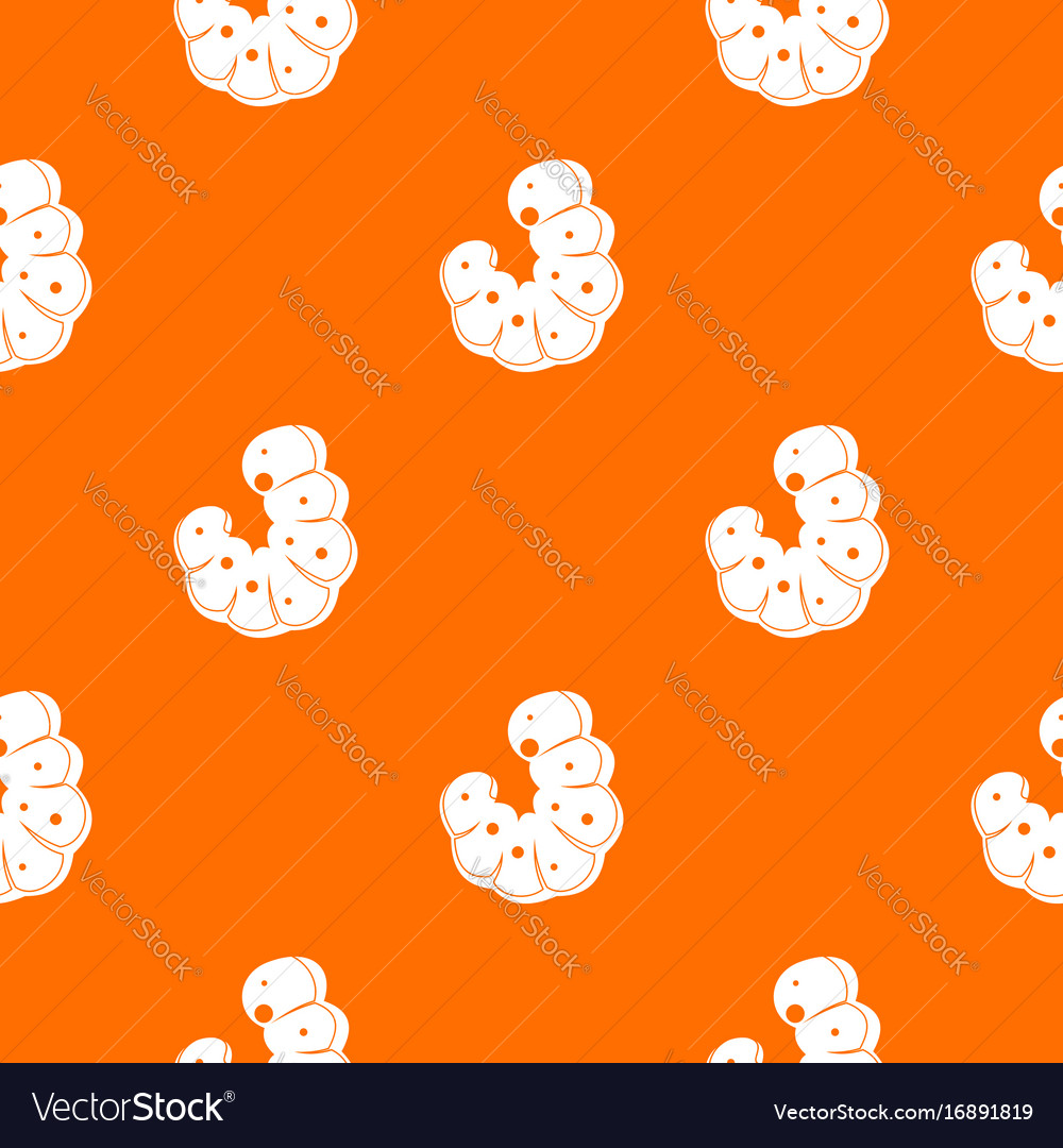 Worm pattern seamless Royalty Free Vector Image