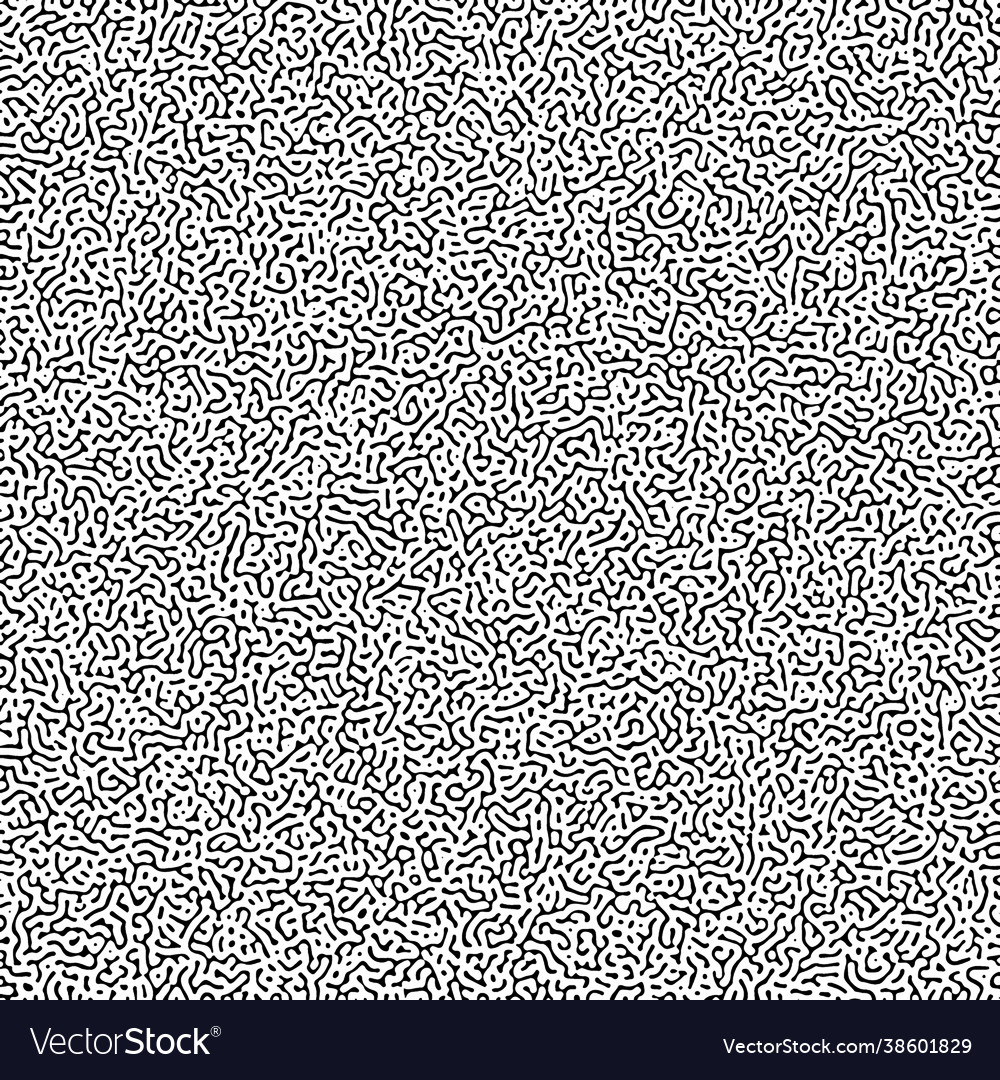 Cyclic symmetric multiscale turing pattern Vector Image