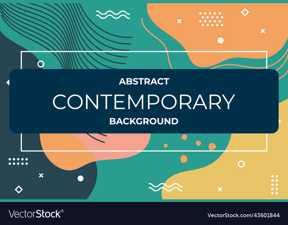 Abstract contemporary background template Vector Image