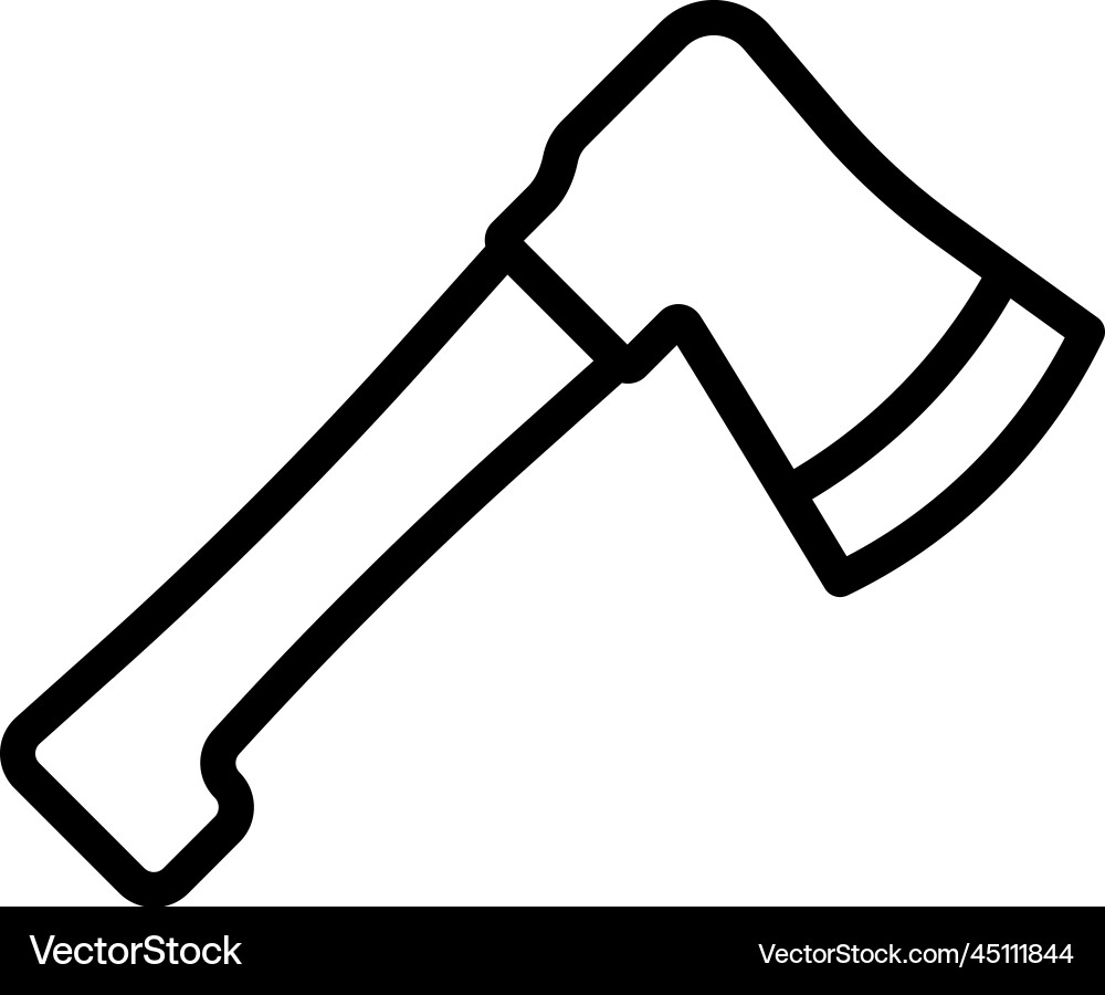 Axe blade icon Royalty Free Vector Image - VectorStock
