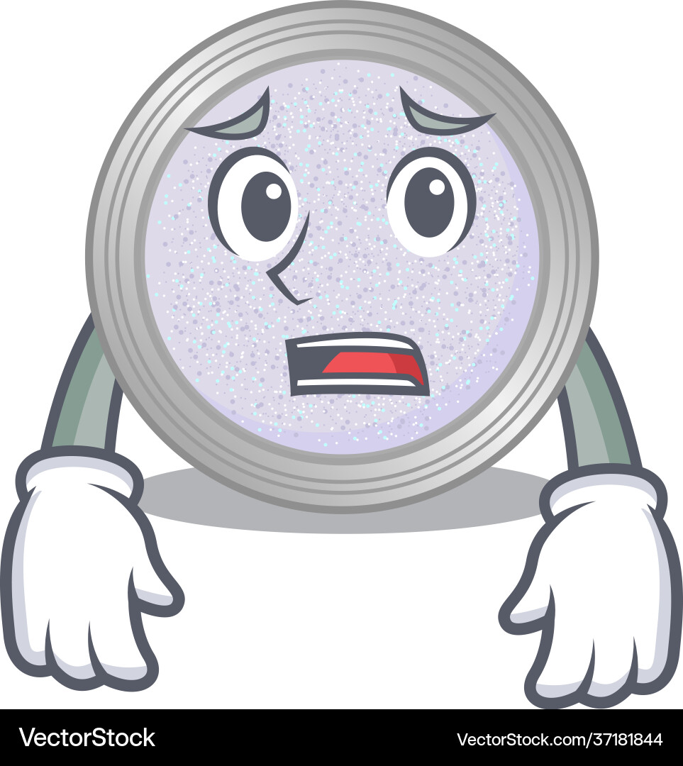 Cartoon design style glitter eyeshadow having Vector Image