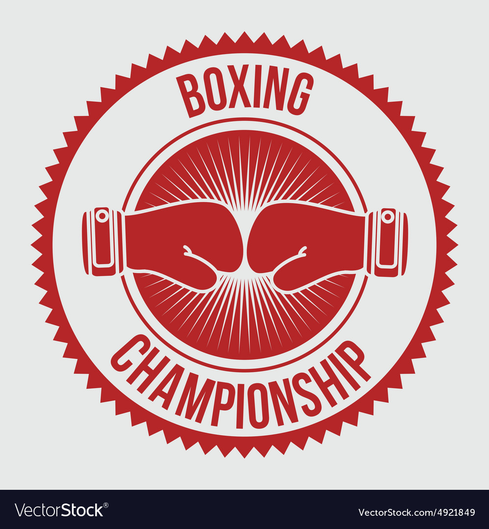 Boxing design Royalty Free Vector Image - VectorStock
