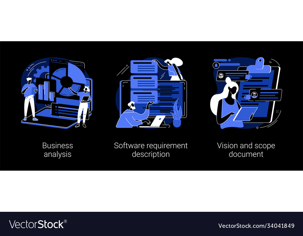 Project development specifications abstract Vector Image Project development specifications abstract Vector Image