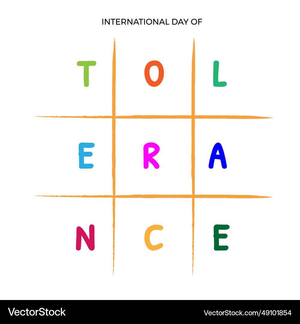 Design for celebrating international day Vector Image