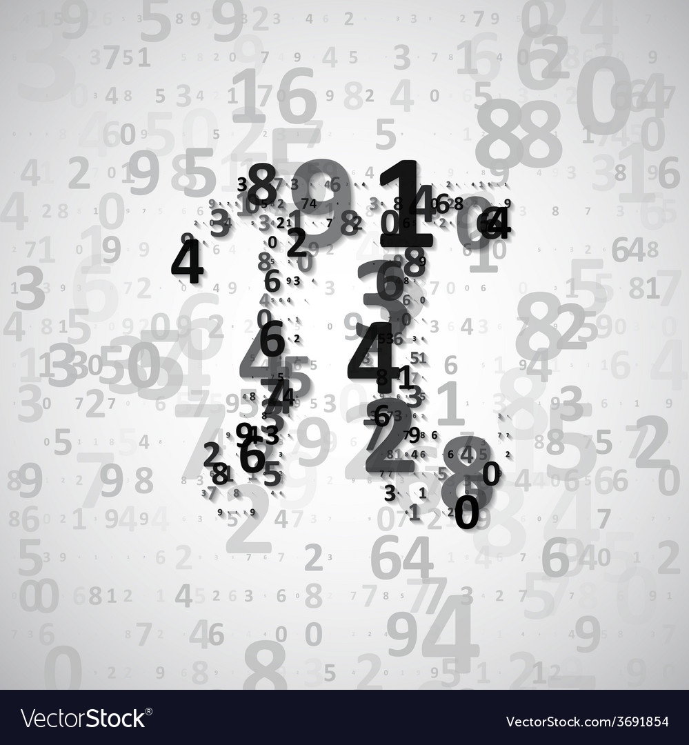 Mathematical Constant Pi Royalty Free Vector Image 