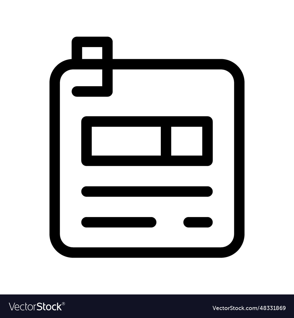 Caption icon Royalty Free Vector Image - VectorStock