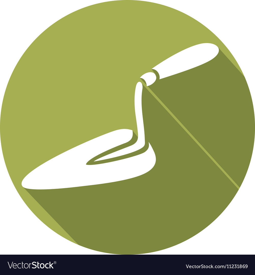 Construction trowel icon Royalty Free Vector Image Construction trowel icon Royalty Free Vector Image