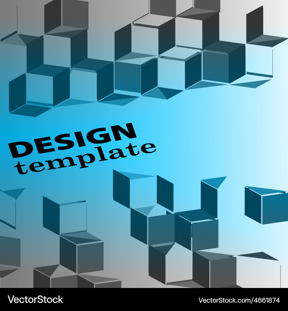 Cube Royalty Free Vector Image - VectorStock