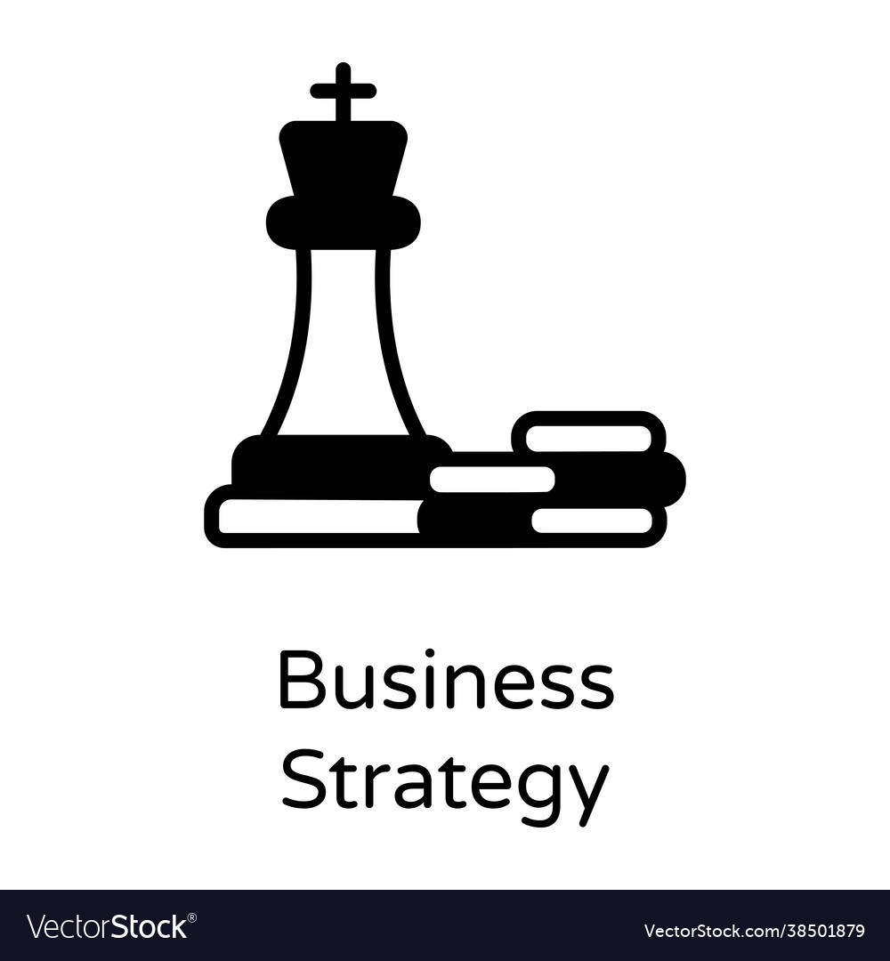 Business strategy Royalty Free Vector Image - VectorStock