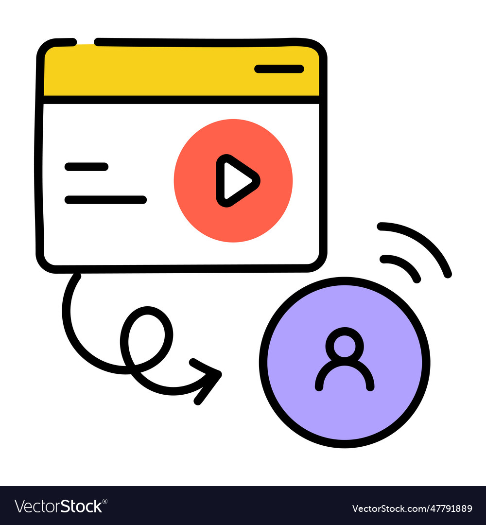 Blended learning Royalty Free Vector Image - VectorStock