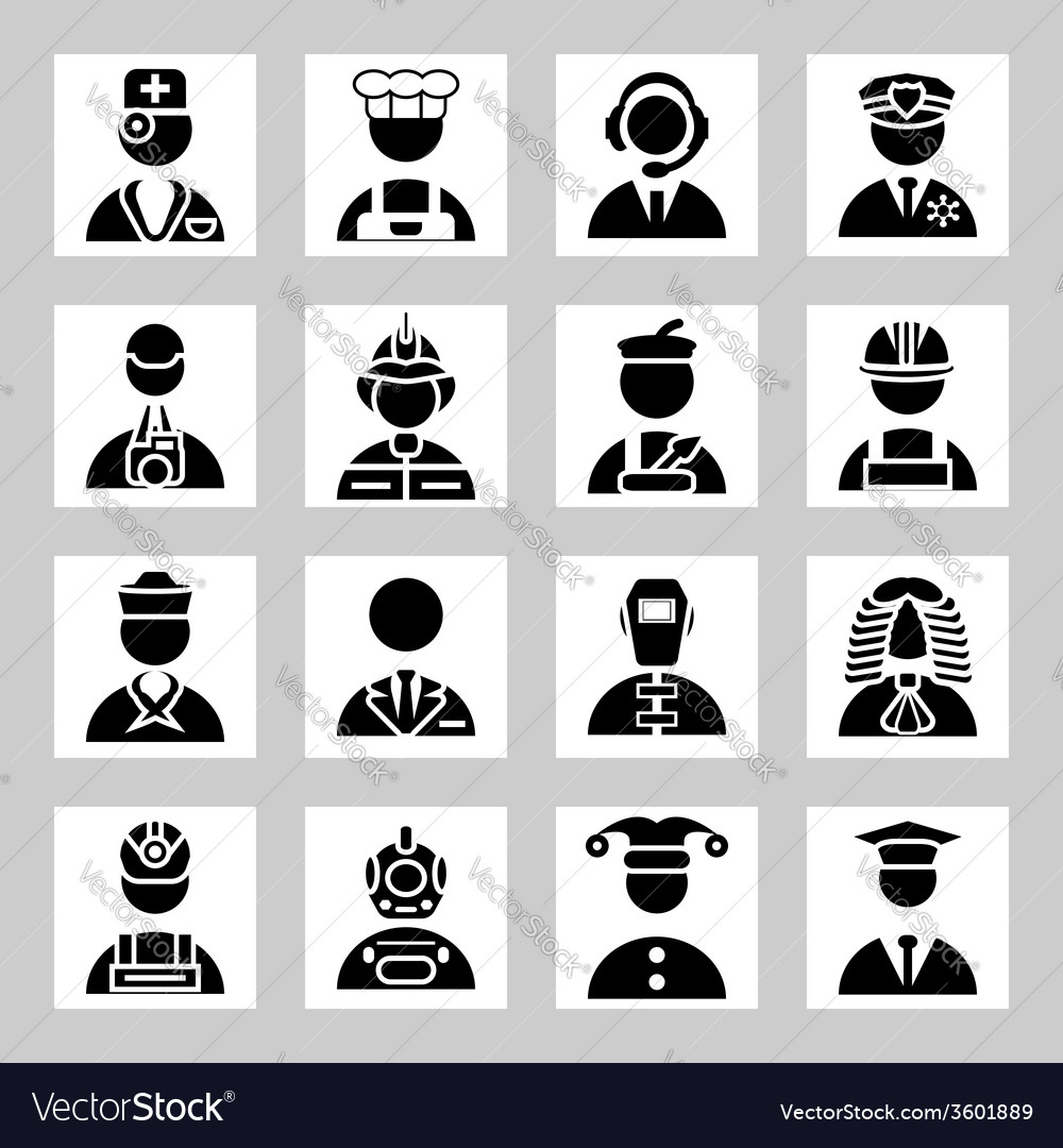 Profession Royalty Free Vector Image - VectorStock
