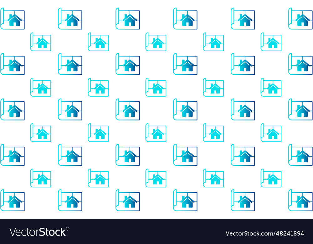 Abstract architecture plan pattern background Vector Image