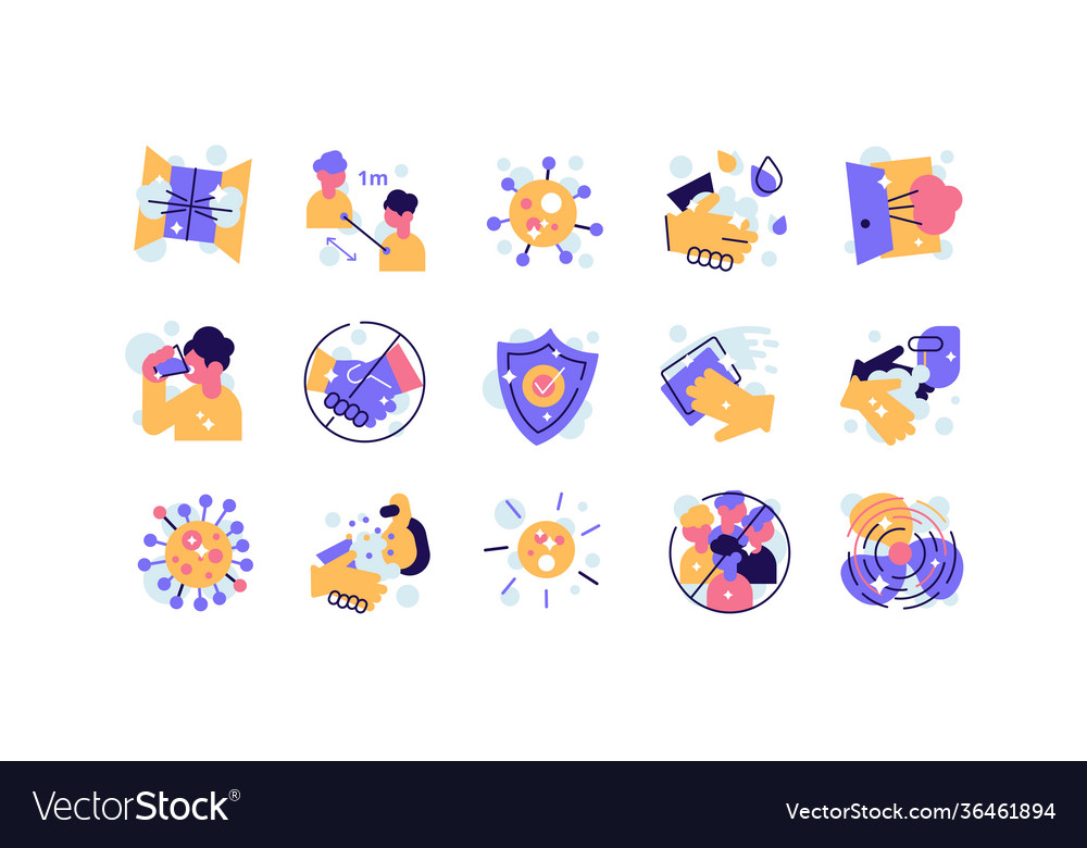 Editable stroke line icons with practical Vector Image