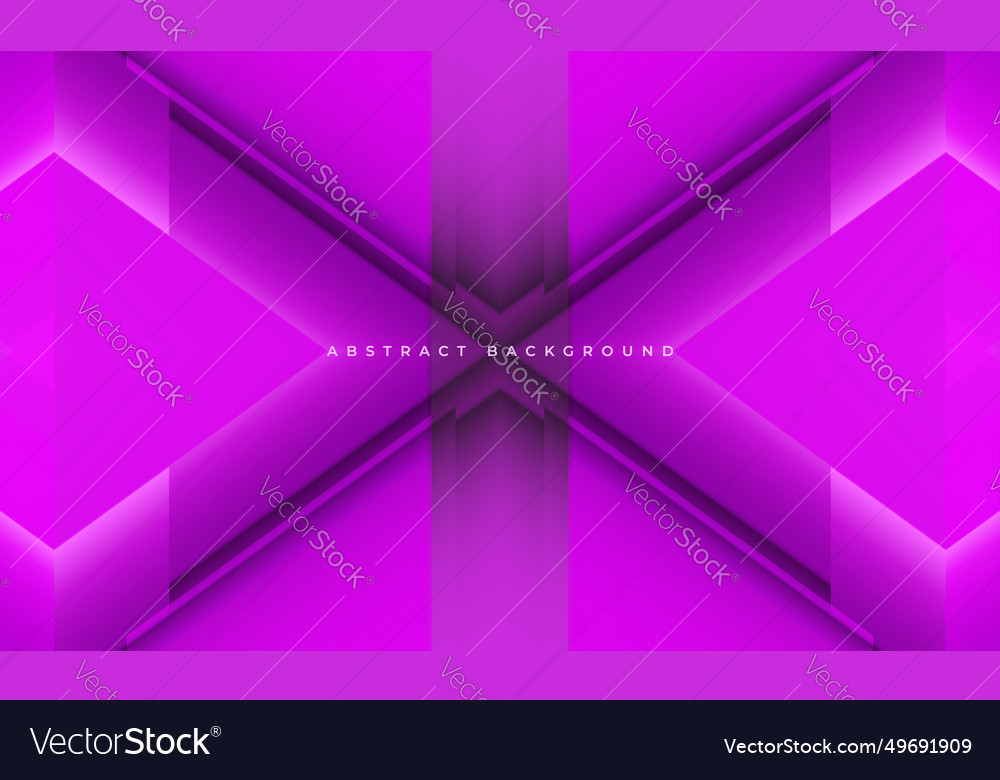 Abstract modern geometric purple background Vector Image