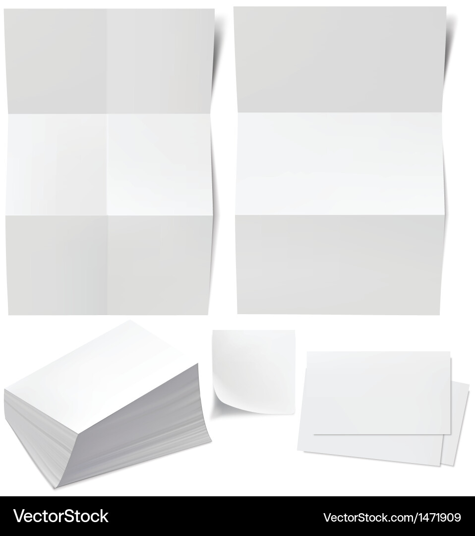 Blanks b cards Royalty Free Vector Image - VectorStock