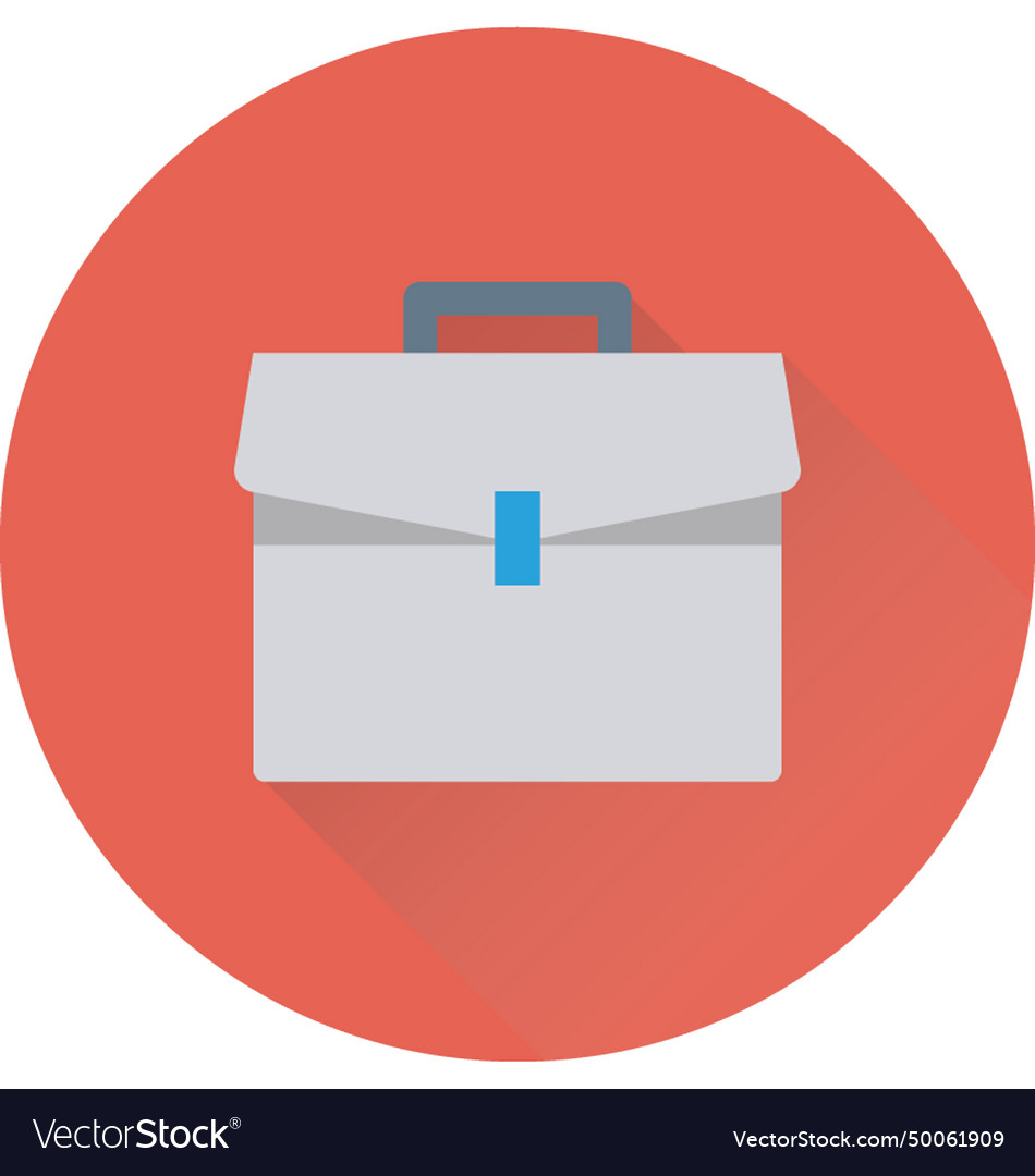Briefcase icon Royalty Free Vector Image - VectorStock