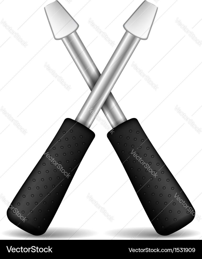 Screwdrivers Royalty Free Vector Image - VectorStock