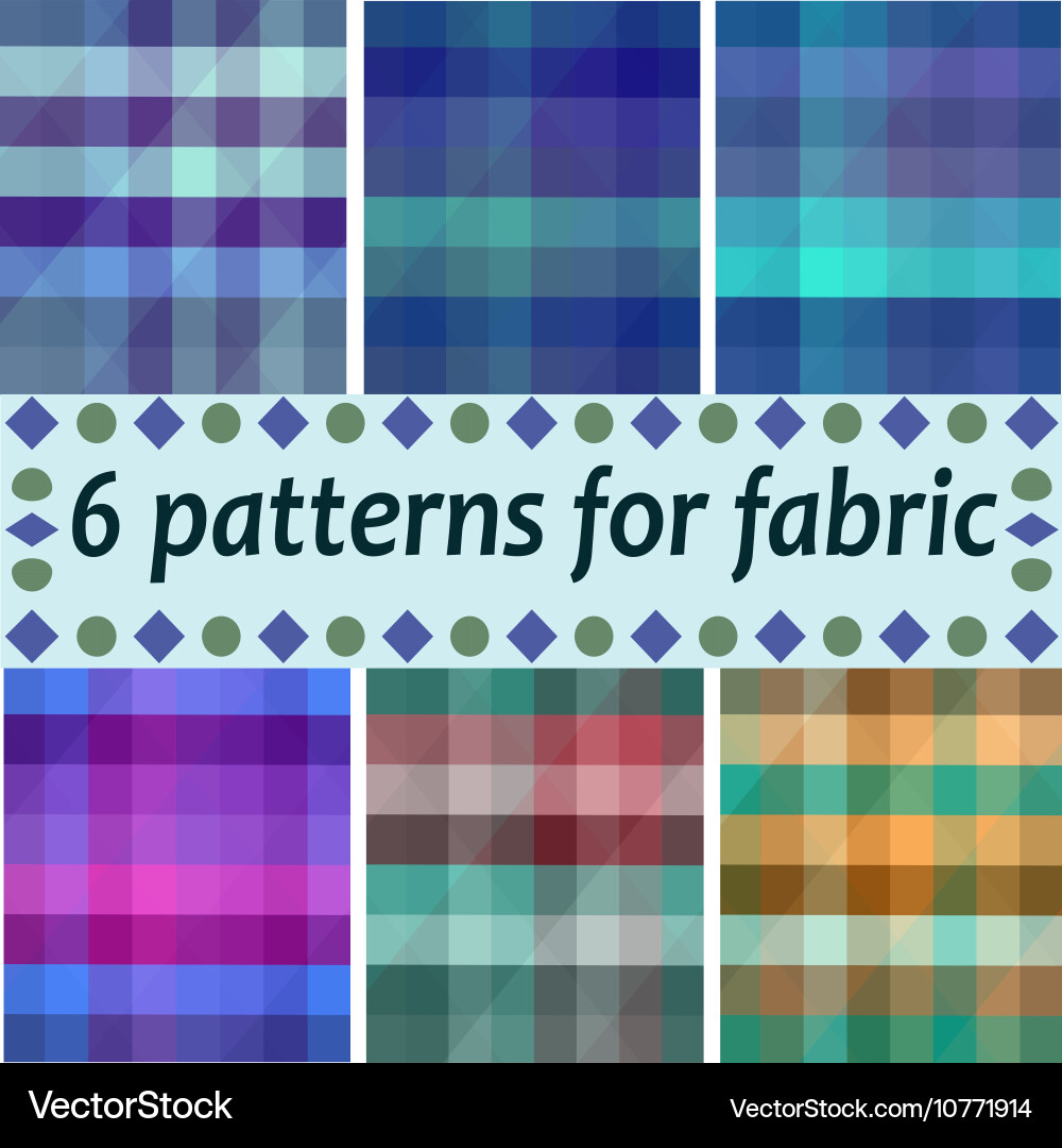 Repeating argyle patterns in soft browns Vector Image
