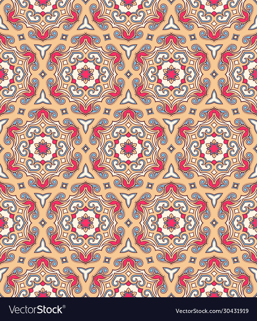 Beautiful hexagonal pattern Royalty Free Vector Image