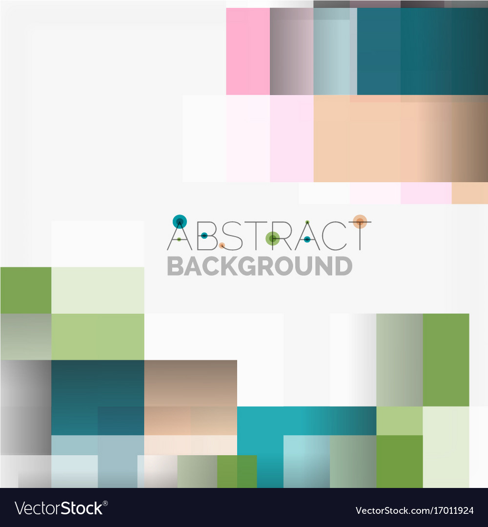 Abstract blocks template design background simple Vector Image