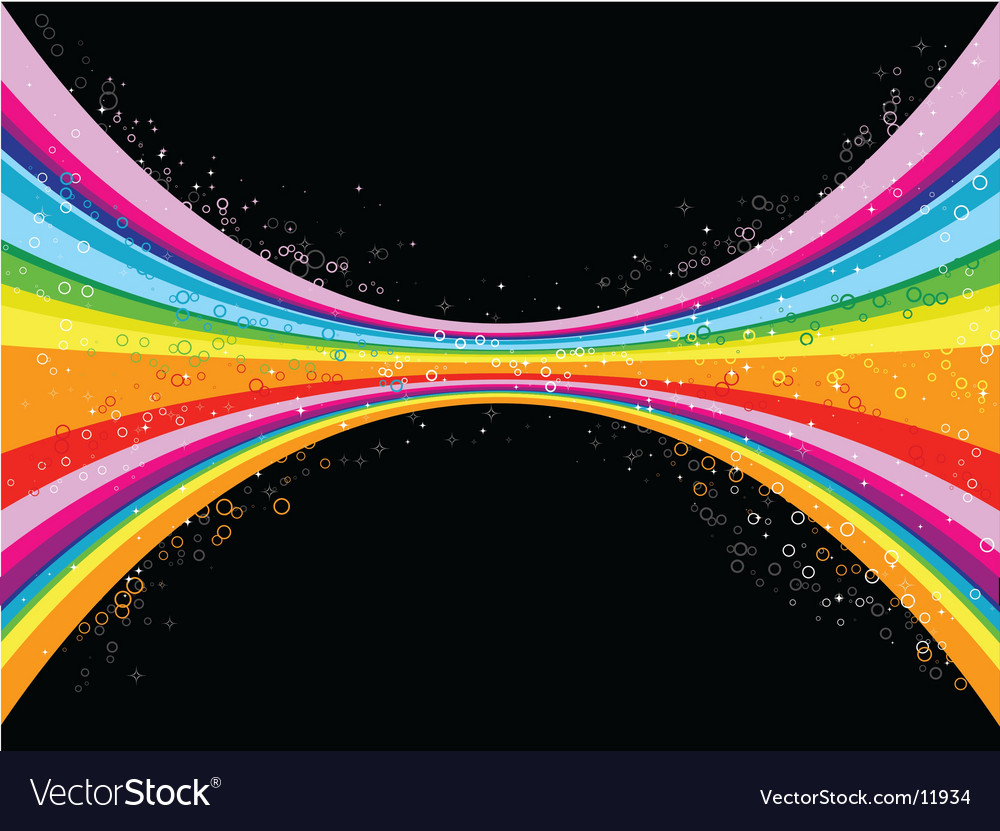 Rainbow background Royalty Free Vector Image - VectorStock