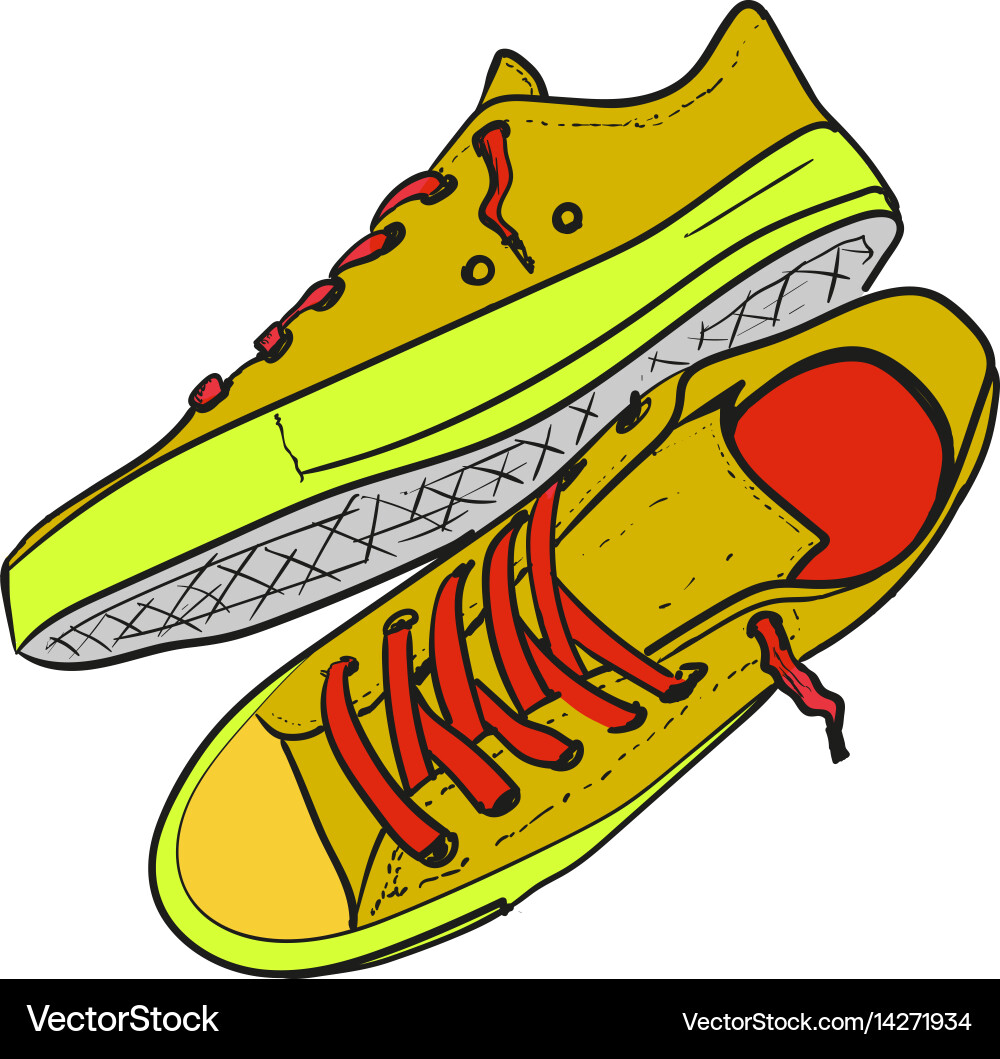 Shoes Royalty Free Vector Image - VectorStock