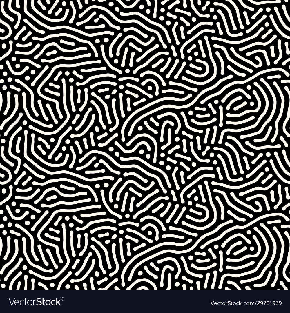 Seamless abstract pattern with rounded Royalty Free Vector