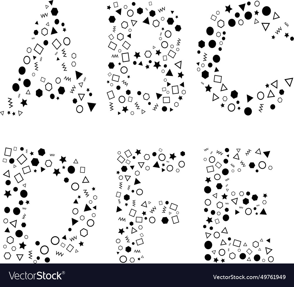 Abc Royalty Free Vector Image - VectorStock