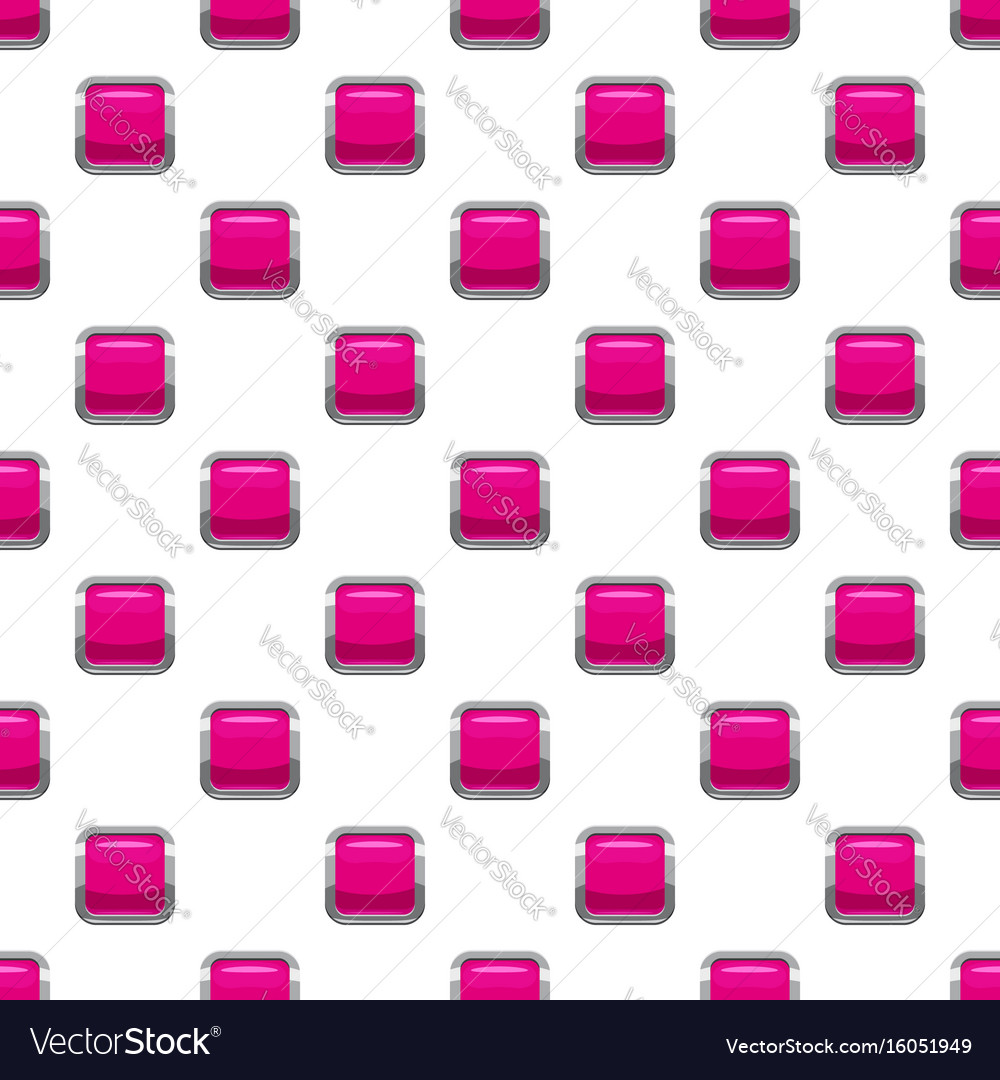 Pink square button pattern Royalty Free Vector Image