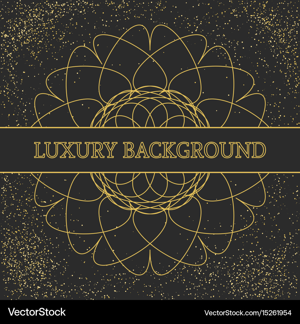 Headline ornamental background Royalty Free Vector Image