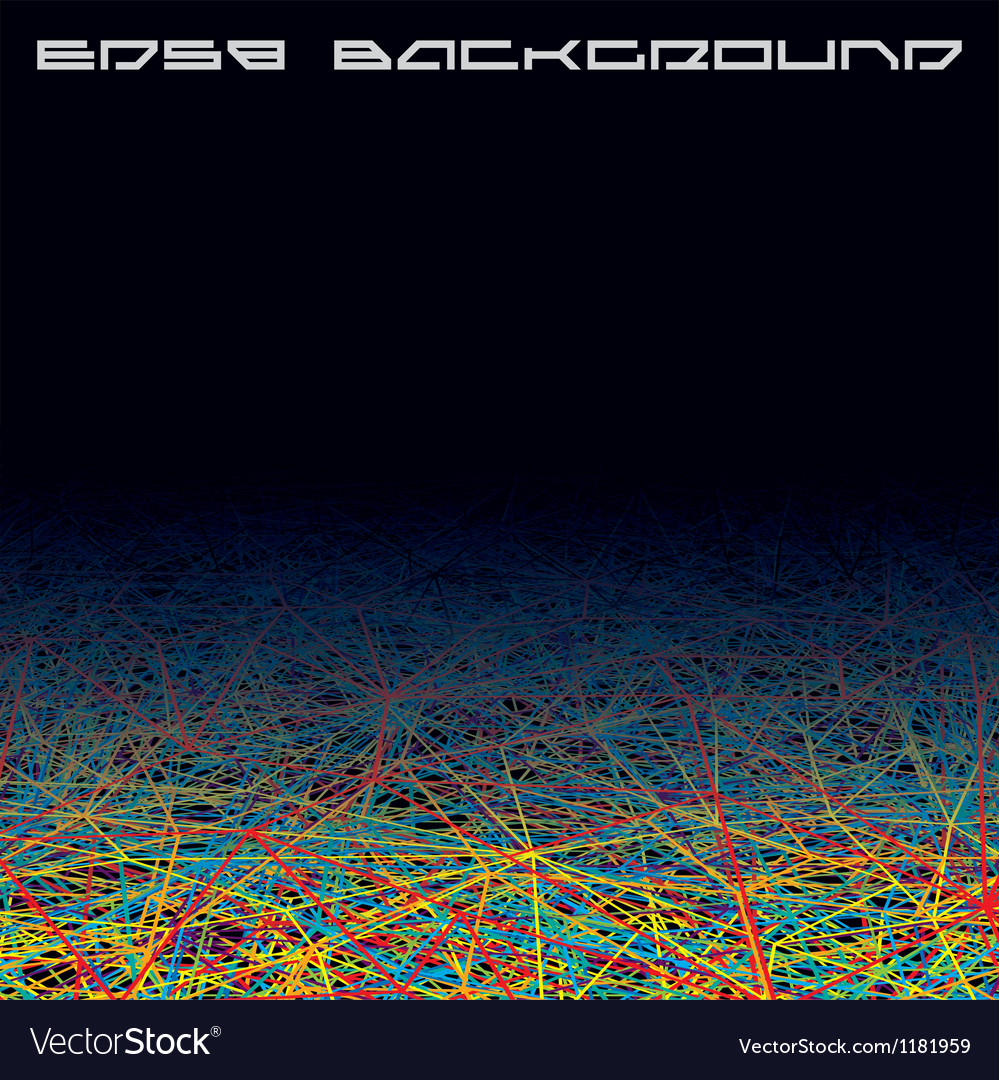 Abstract background with colorful line pattern Vector Image