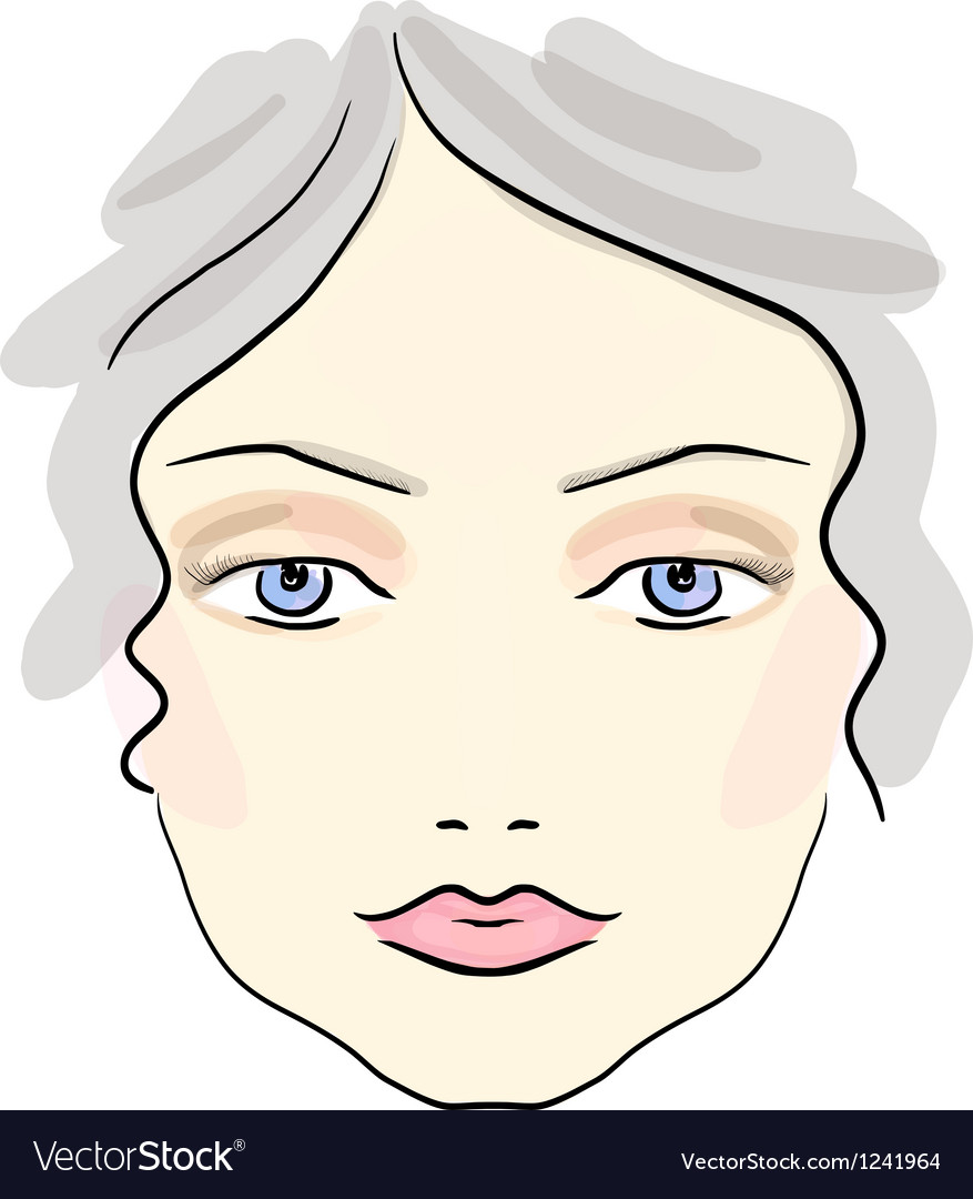 Classical daily make up pattern Royalty Free Vector Image
