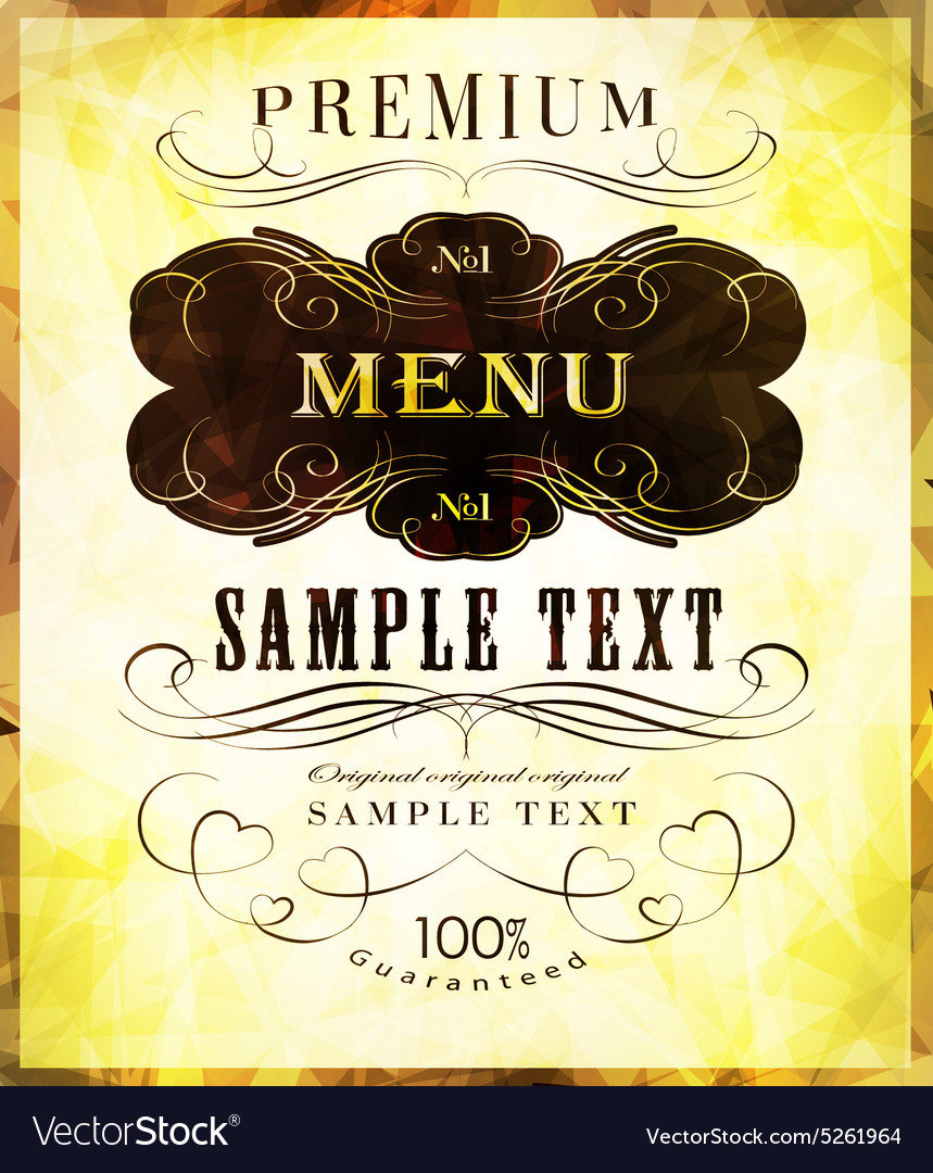 Typography calligraphic design elements page Vector Image Typography calligraphic design elements page Vector Image