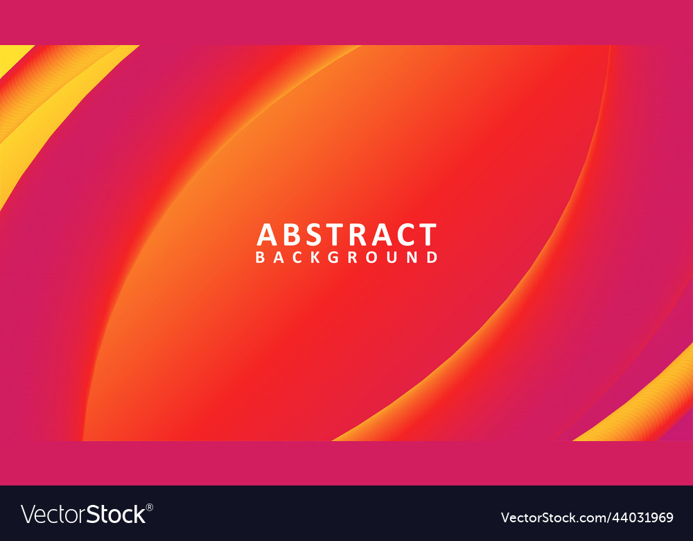 Abstract red and yellow background design Vector Image